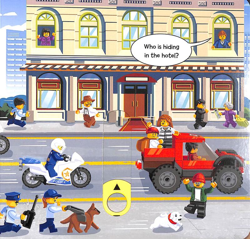 LEGO® City. Police Patrol: A Push, Pull And Slide Book - FAHASA.COM