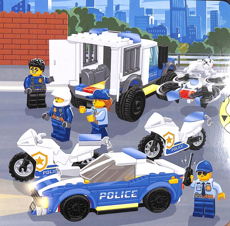 LEGO® City. Police Patrol: A Push, Pull And Slide Book - FAHASA.COM