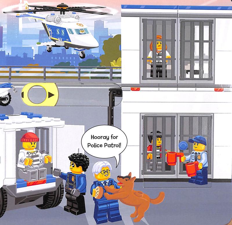 LEGO® City. Police Patrol: A Push, Pull And Slide Book - FAHASA.COM