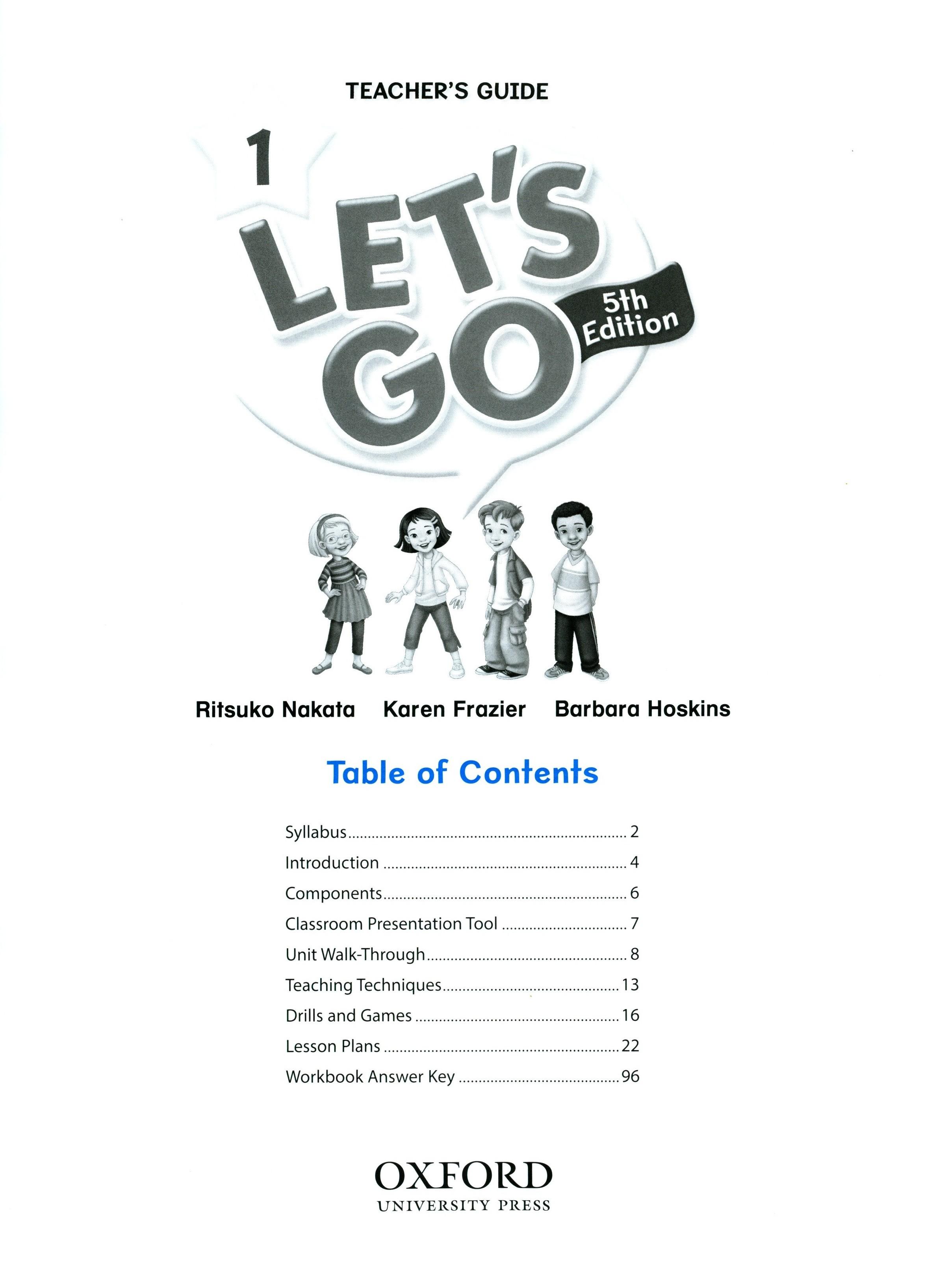 Let's Go Level 1 Teacher's Pack (Fifth Edition) - FAHASA.COM