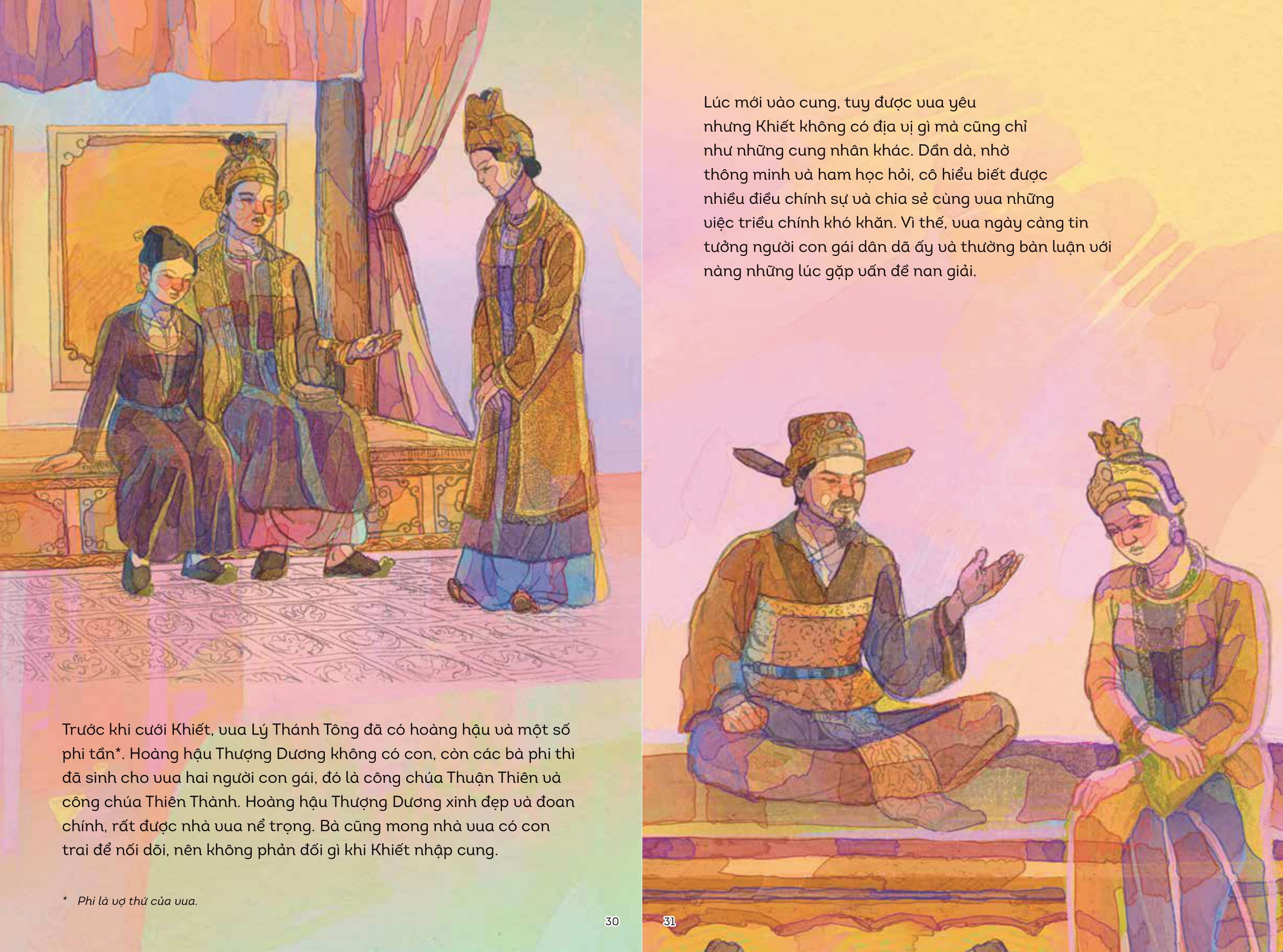 Lịch Sử Việt Nam Bằng Tranh - Nguyên Phi Ỷ Lan Bản Màu PDF - YDS.EDU.VN