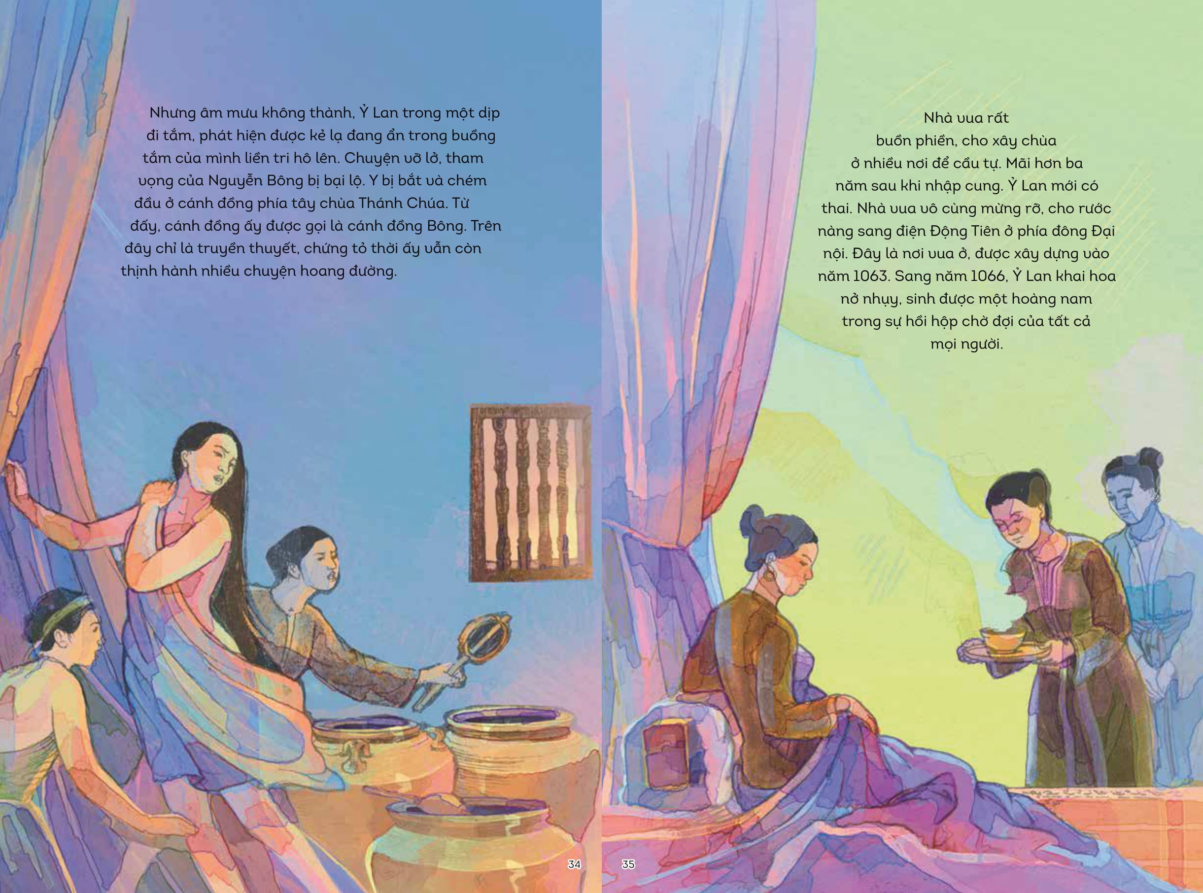 Lịch Sử Việt Nam Bằng Tranh - Nguyên Phi Ỷ Lan Bản Màu PDF - YDS.EDU.VN