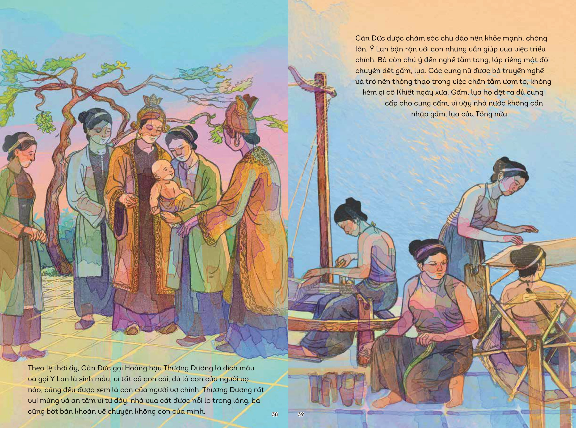 Lịch Sử Việt Nam Bằng Tranh - Nguyên Phi Ỷ Lan Bản Màu PDF - YDS.EDU.VN