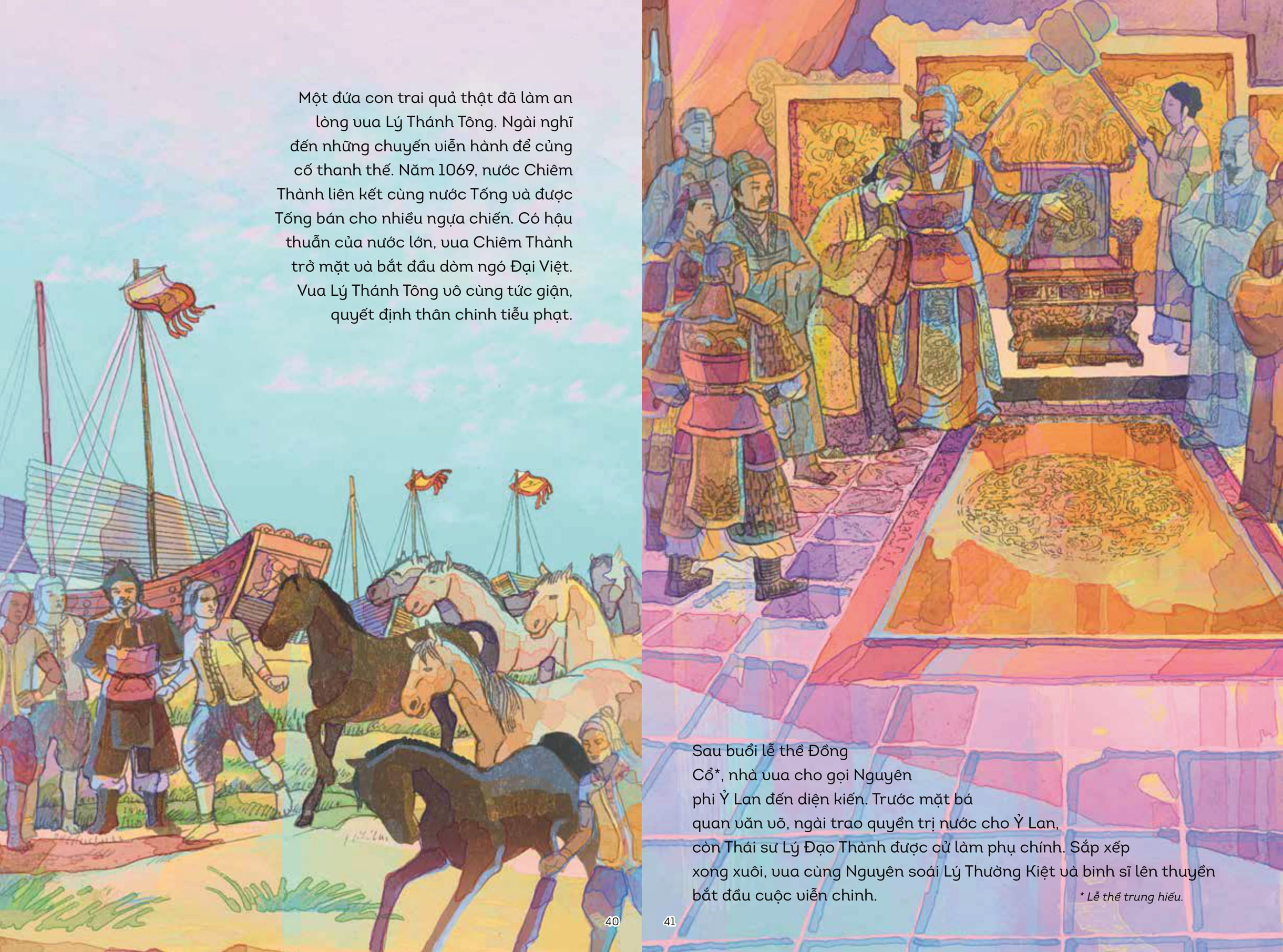 Lịch Sử Việt Nam Bằng Tranh - Nguyên Phi Ỷ Lan Bản Màu PDF - YDS.EDU.VN