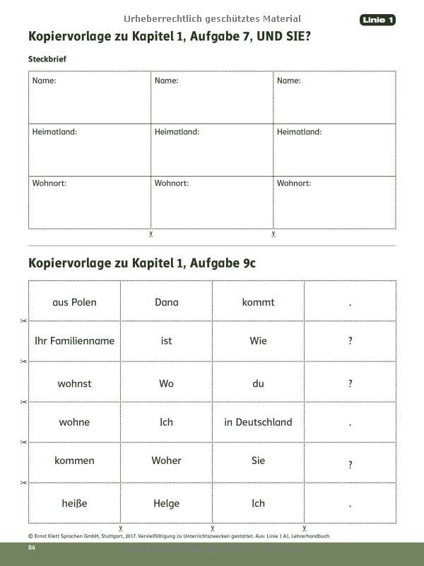 Linie 1 A1: Deutsch in Alltag und Beruf. Lehrerhandbuch - FAHASA.COM