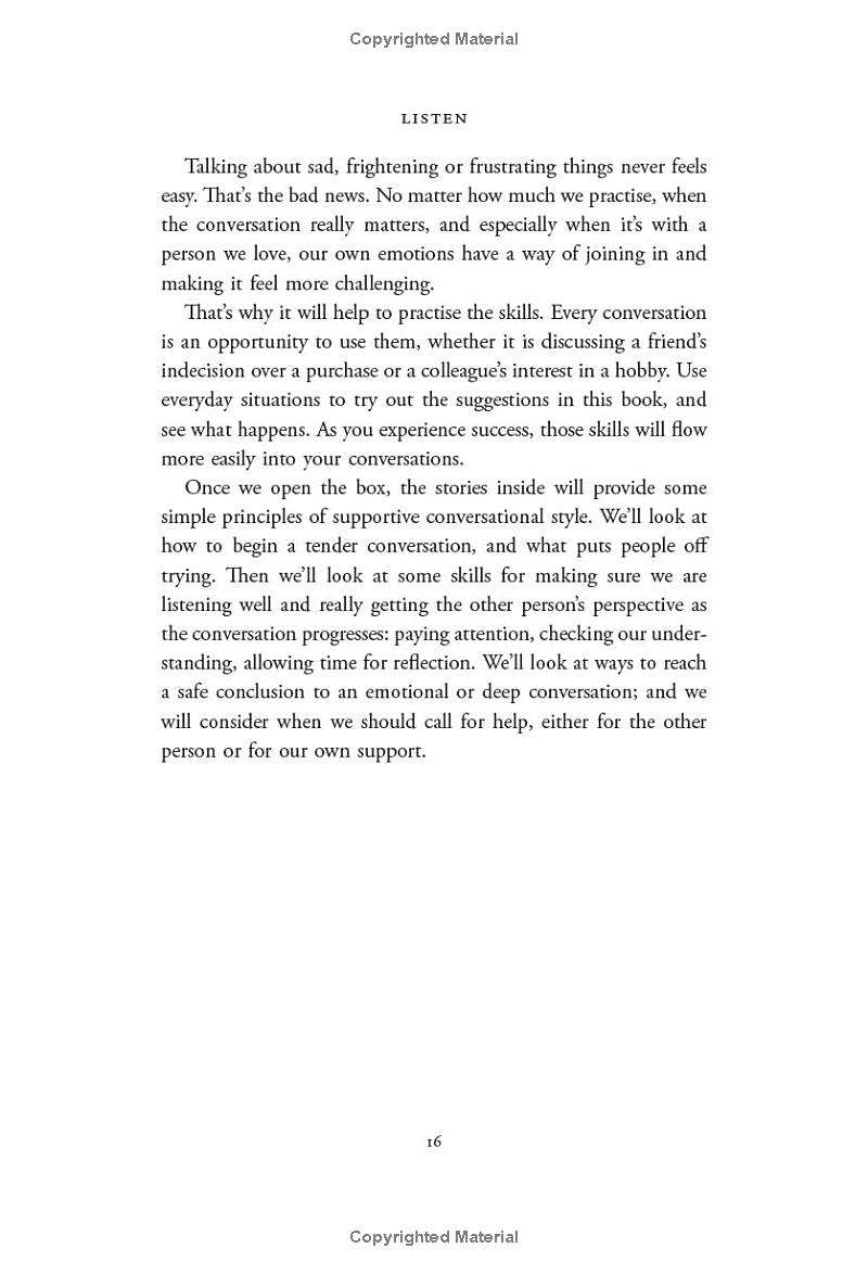 Listen: How To Find The Words For Tender Conversations - FAHASA.COM