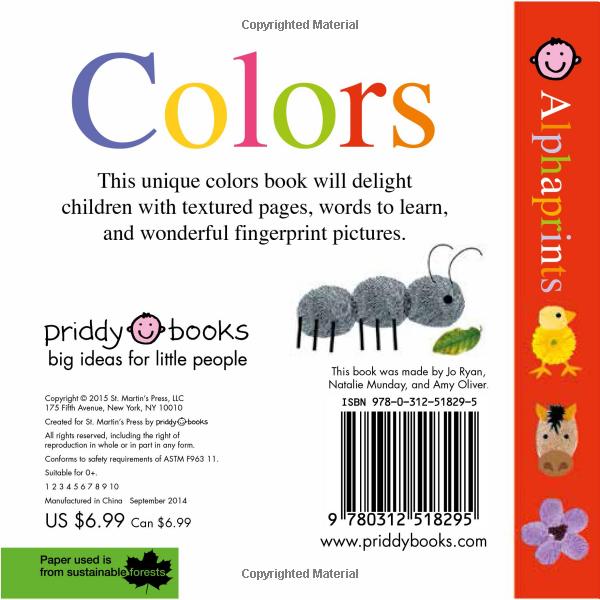 Little Alphaprints: Colors