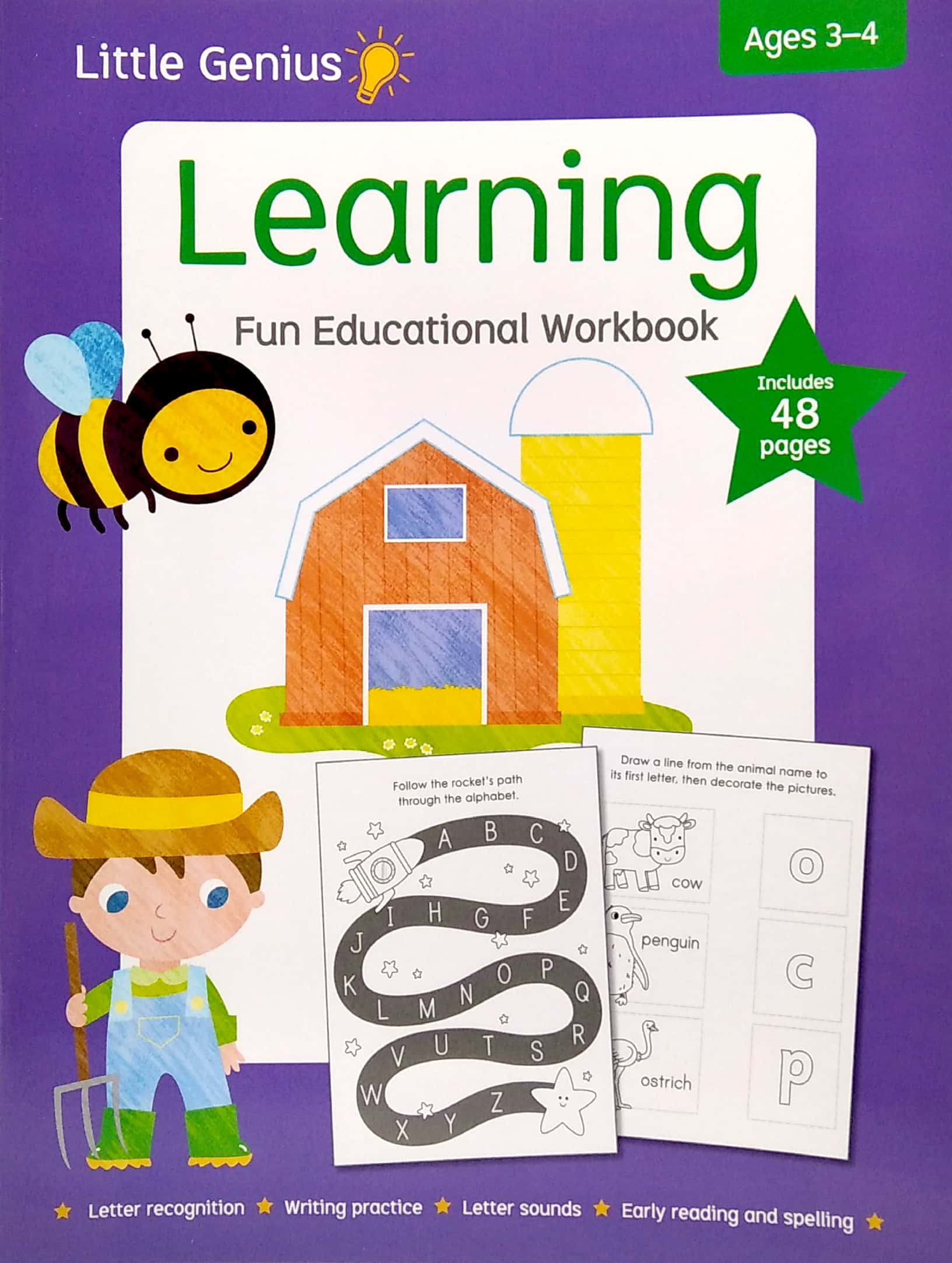 Little Genius: Learning Fun Educational Workbook - FAHASA.COM