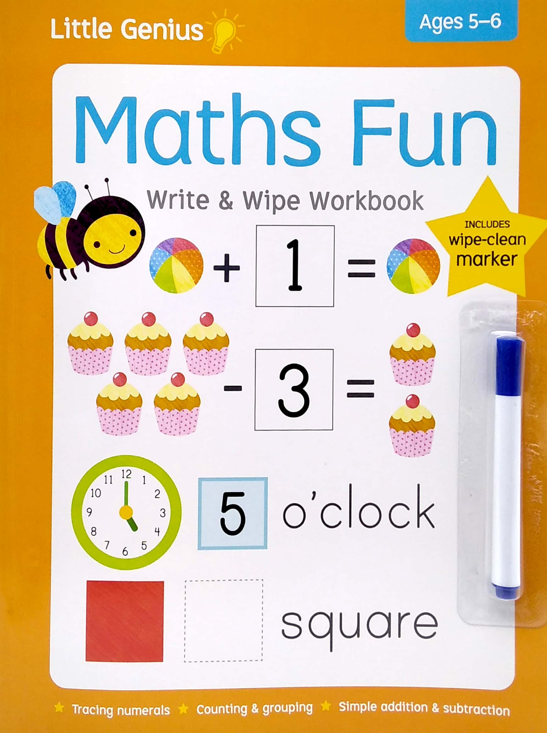 Little Genius: Maths Fun Educational Workbook - FAHASA.COM