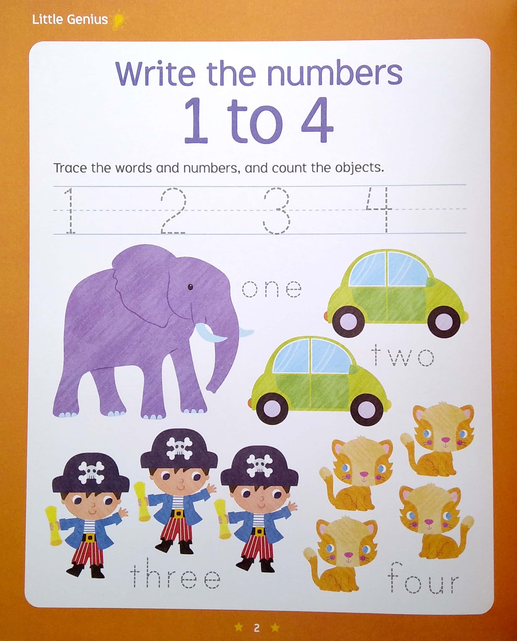 Little Genius: Numbers Magnetic Board & Magnets