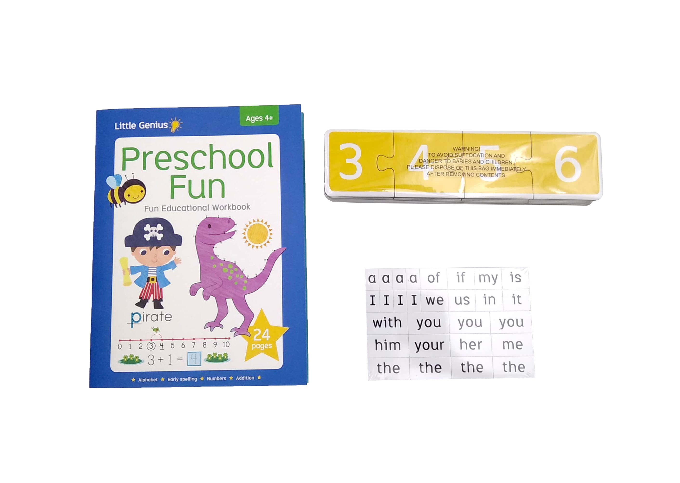 Little Genius: Preschool Fun Early Learning Educational Puzzle Box ...