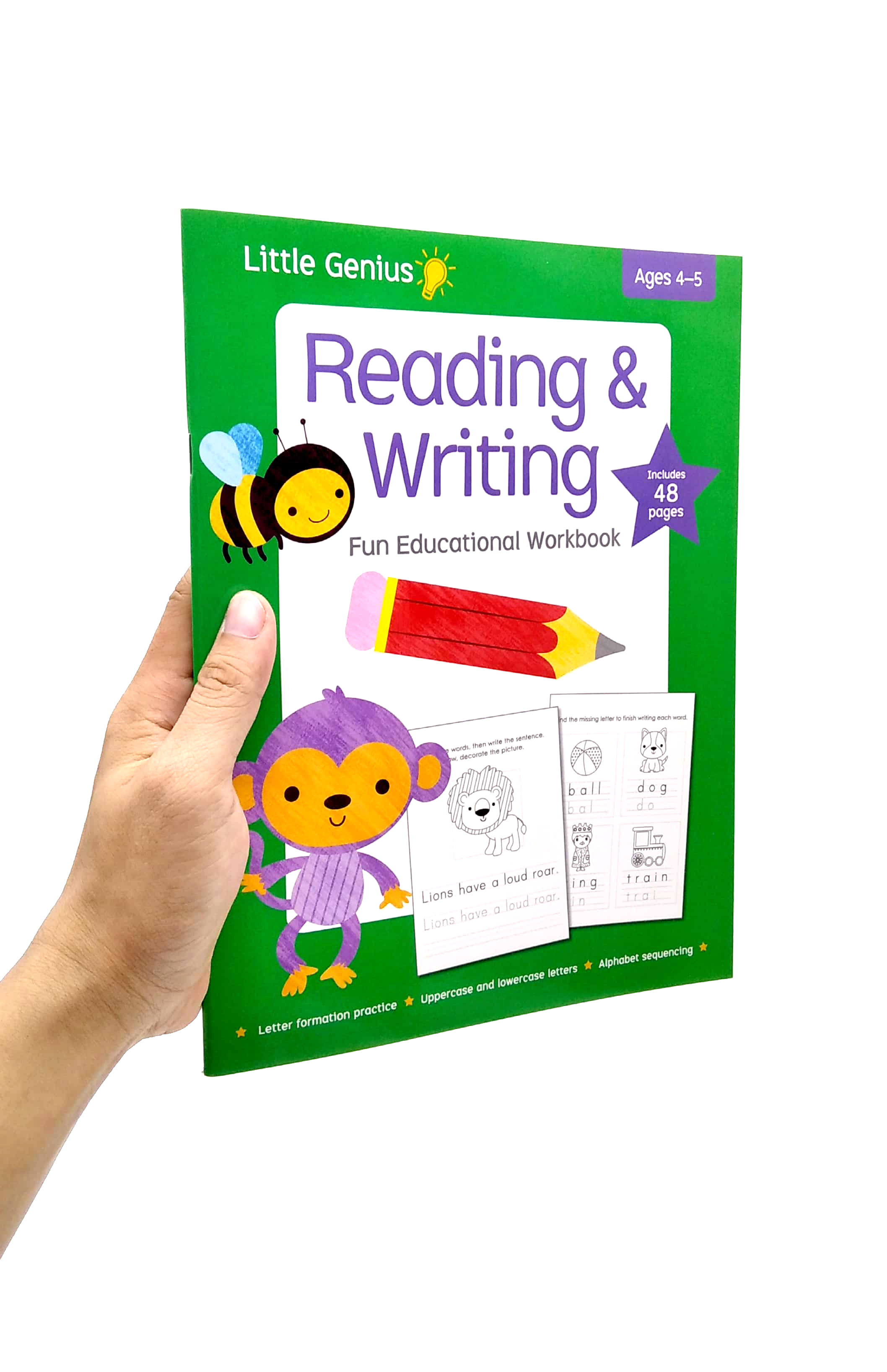 Little Genius: Reading & Writing Fun Educational Workbook - FAHASA.COM