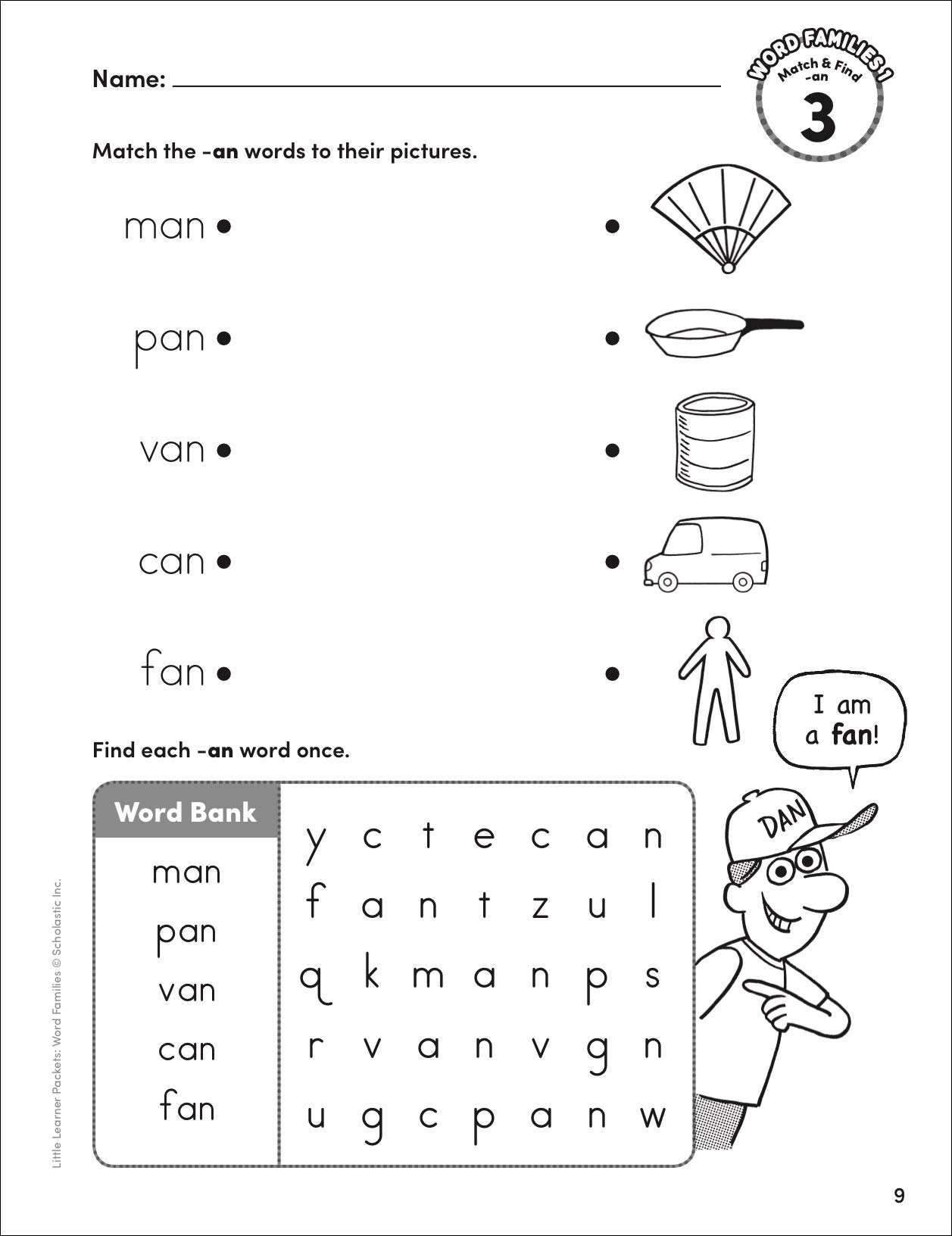 Little Learner Packets: Word Families: 10 Playful Units That Teach Key ...