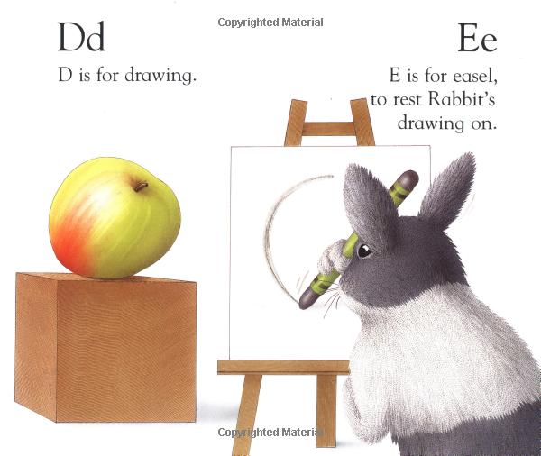 Little Rabbits: Black and White Rabbit's ABC