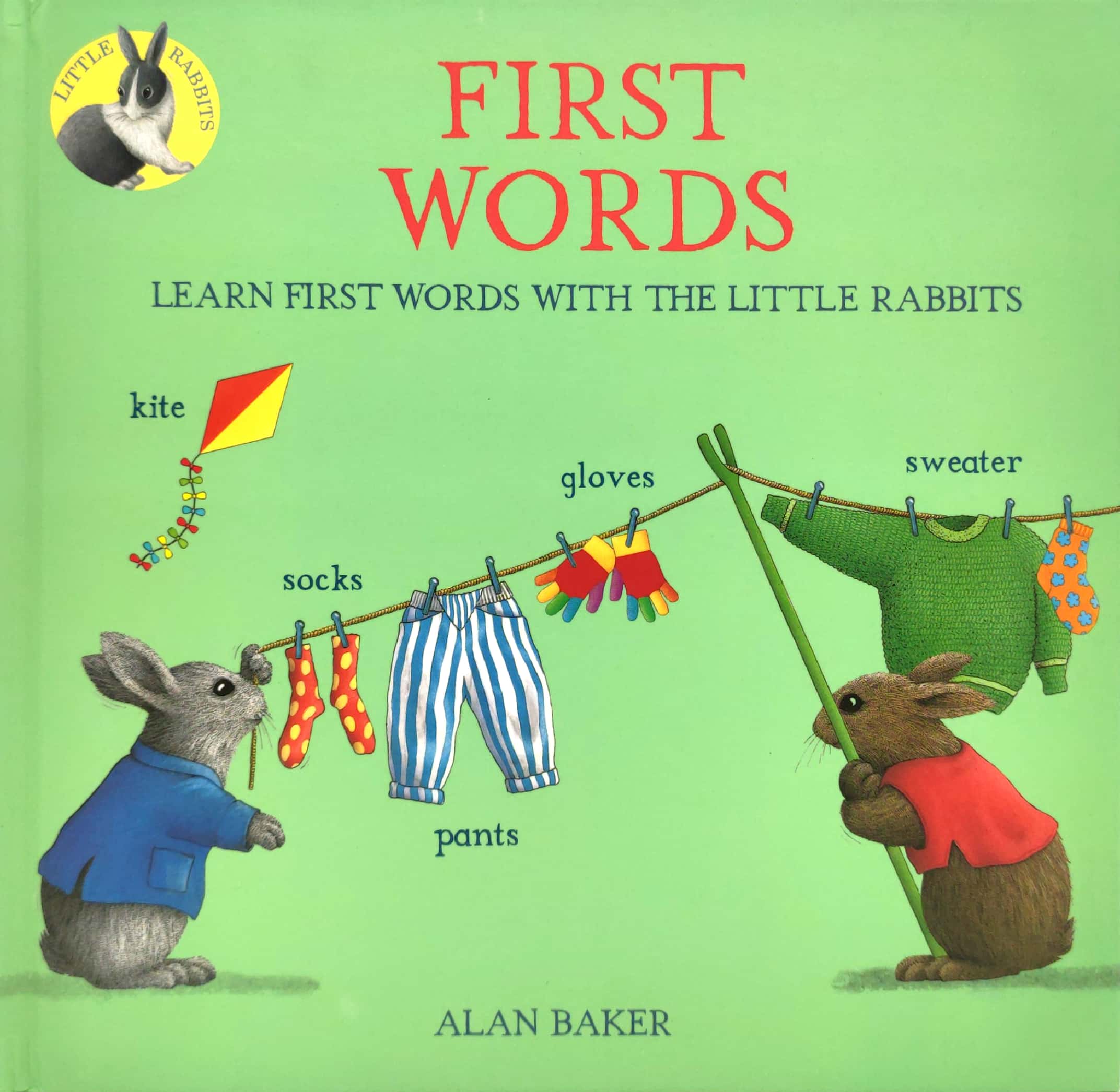 Little Rabbits' First Words: Learn First Words With The Little Rabbits ...