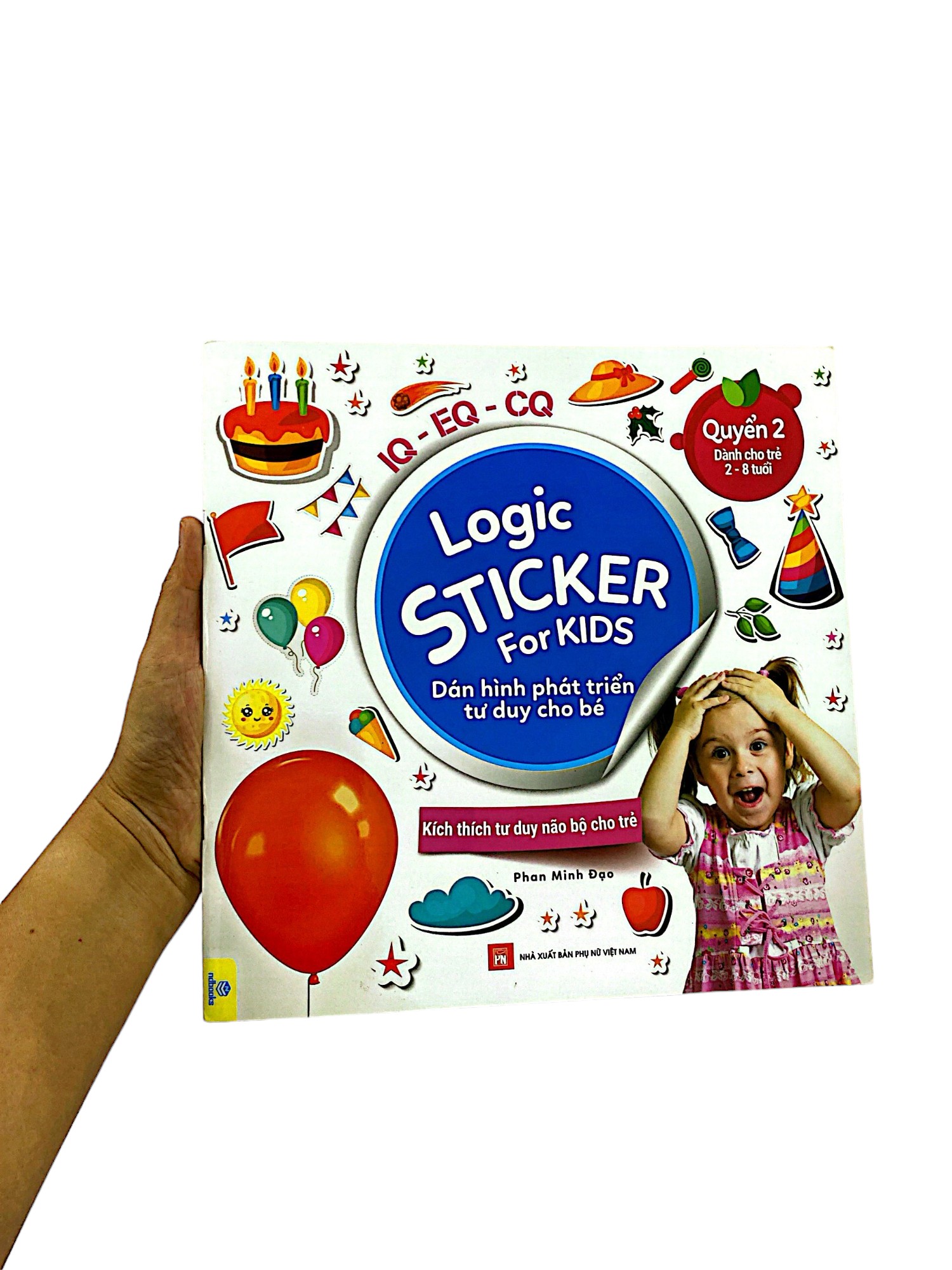Sách Logic Sticker For Kids - Dán Hình Phát Triển Tư Duy Cho Bé - Quyển ...