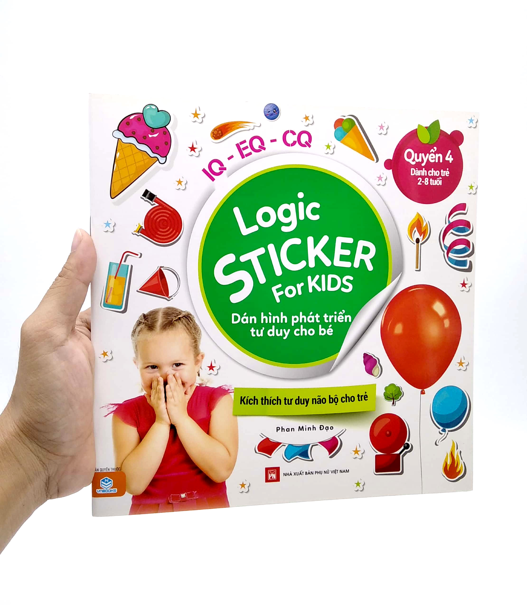 Sách Logic Sticker For Kids - Dán Hình Phát Triển Tư Duy Cho Bé - Quyển ...