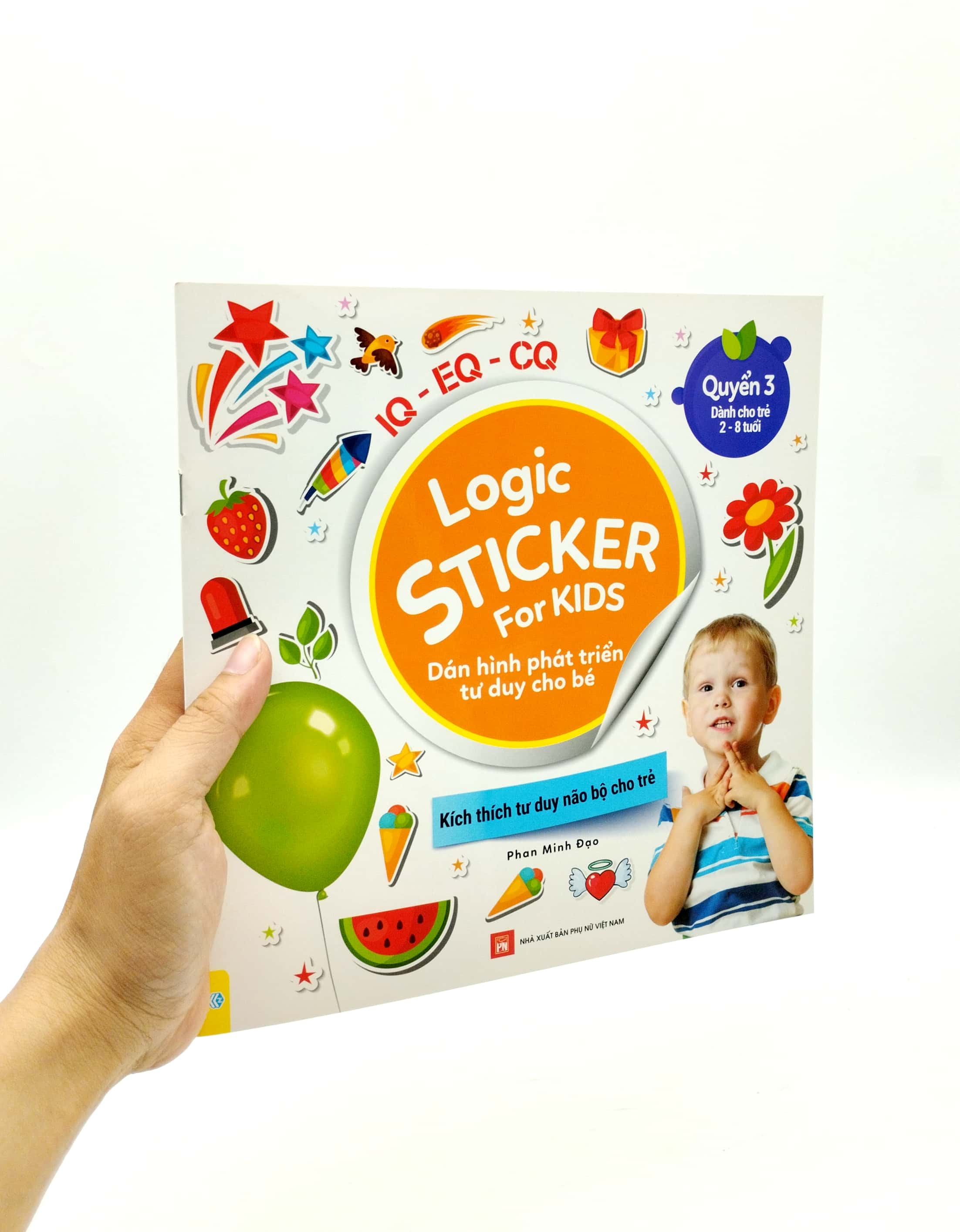 Sách Logic Sticker For Kids - Dán Hình Phát Triển Tư Duy Cho Bé - Quyển ...