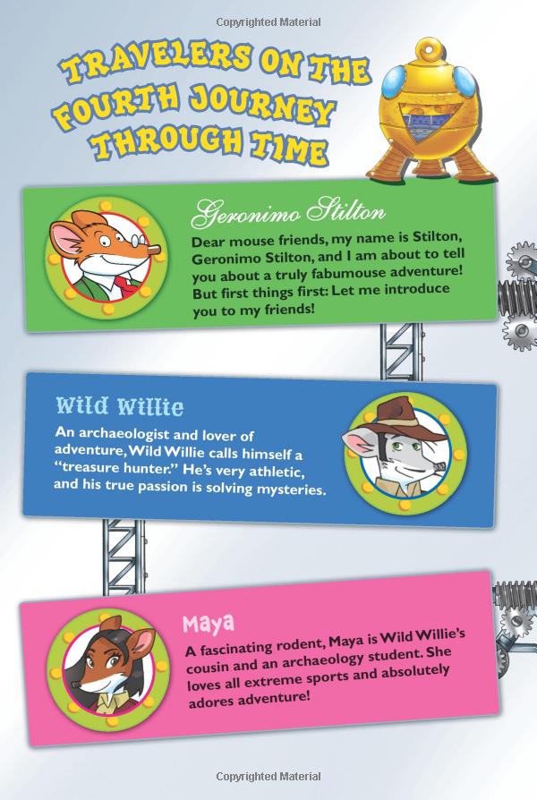 Lost In Time (Geronimo Stilton Journey Through Time #4), Volume 4