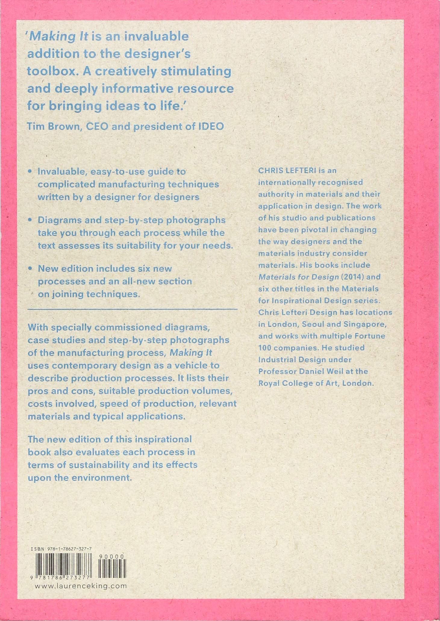 Making It Third Edition: Manufacturing Techniques For Product Design ...