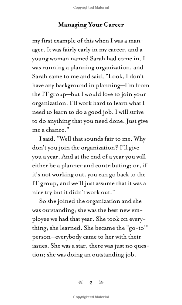 Managing Your Career