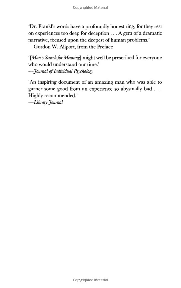 Man's Search For Meaning - FAHASA.COM