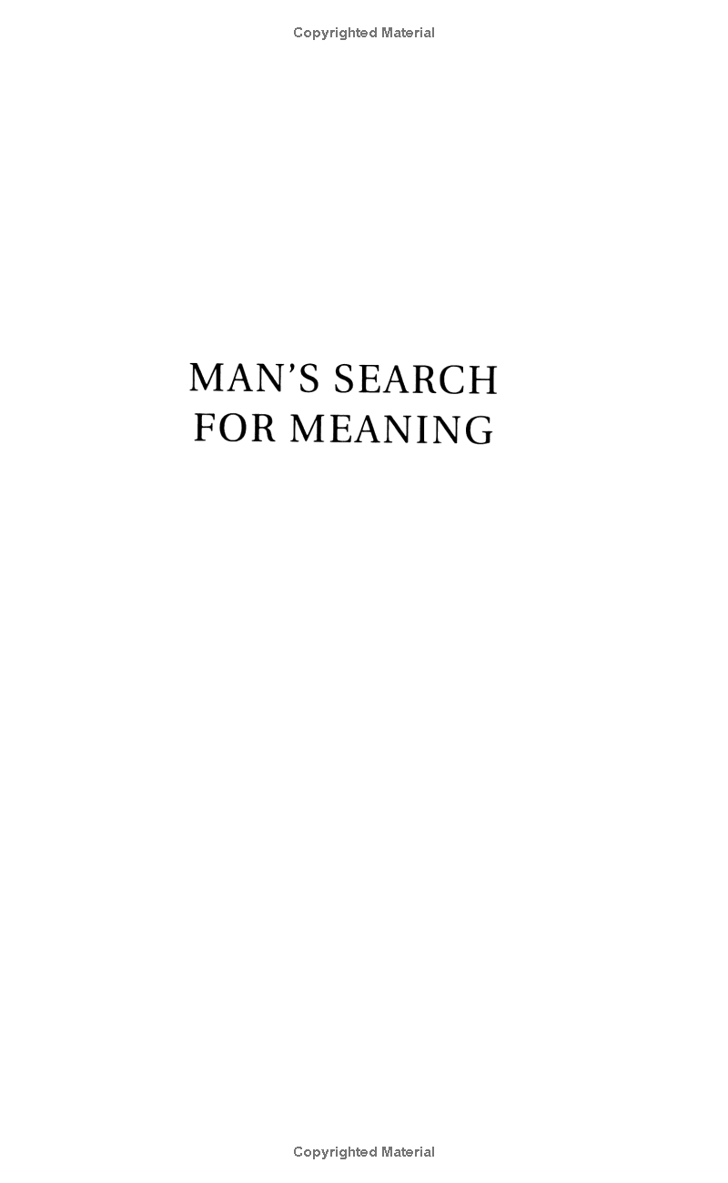 Man's Search For Meaning - FAHASA.COM