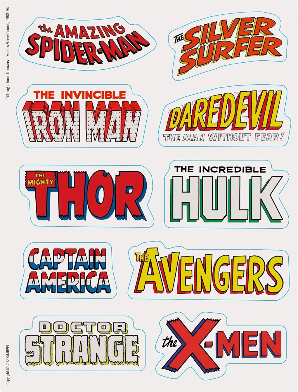 Marvel Classic Sticker Book - FAHASA.COM