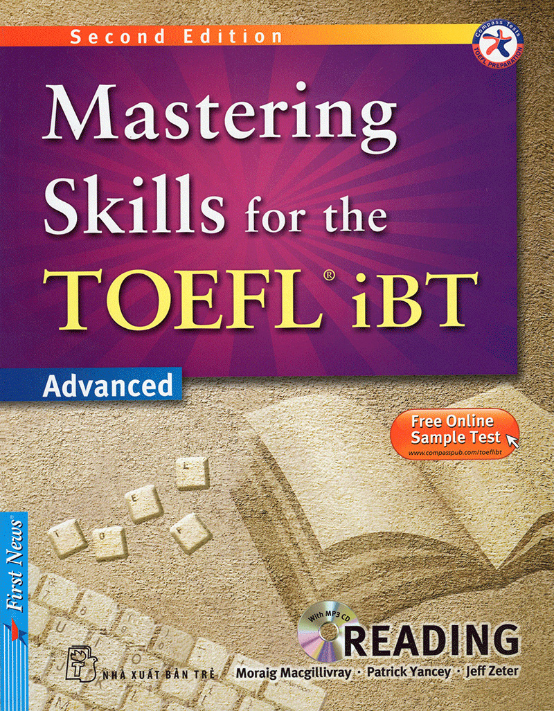 Sách Mastering Skills For The Toefl IBT - Reading - Kèm CD - FAHASA.COM