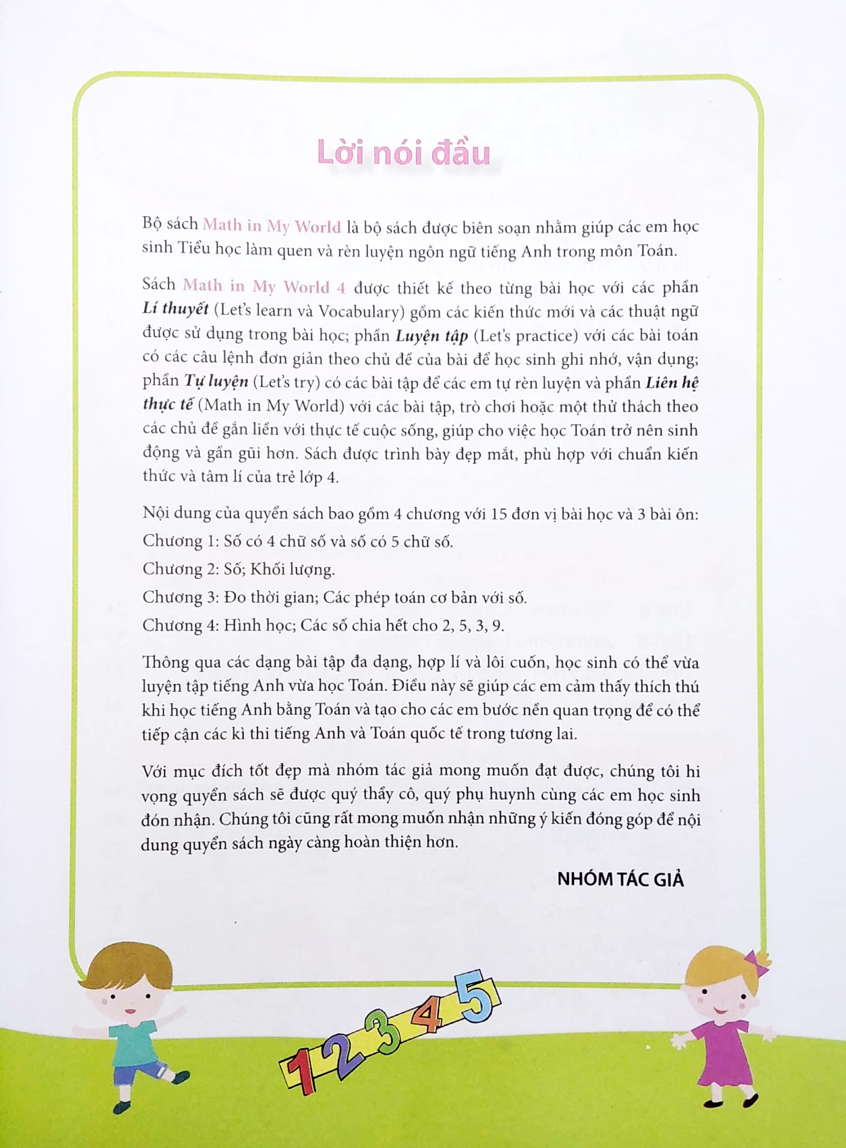 Sách Math In My World 4 (2022) - FAHASA.COM