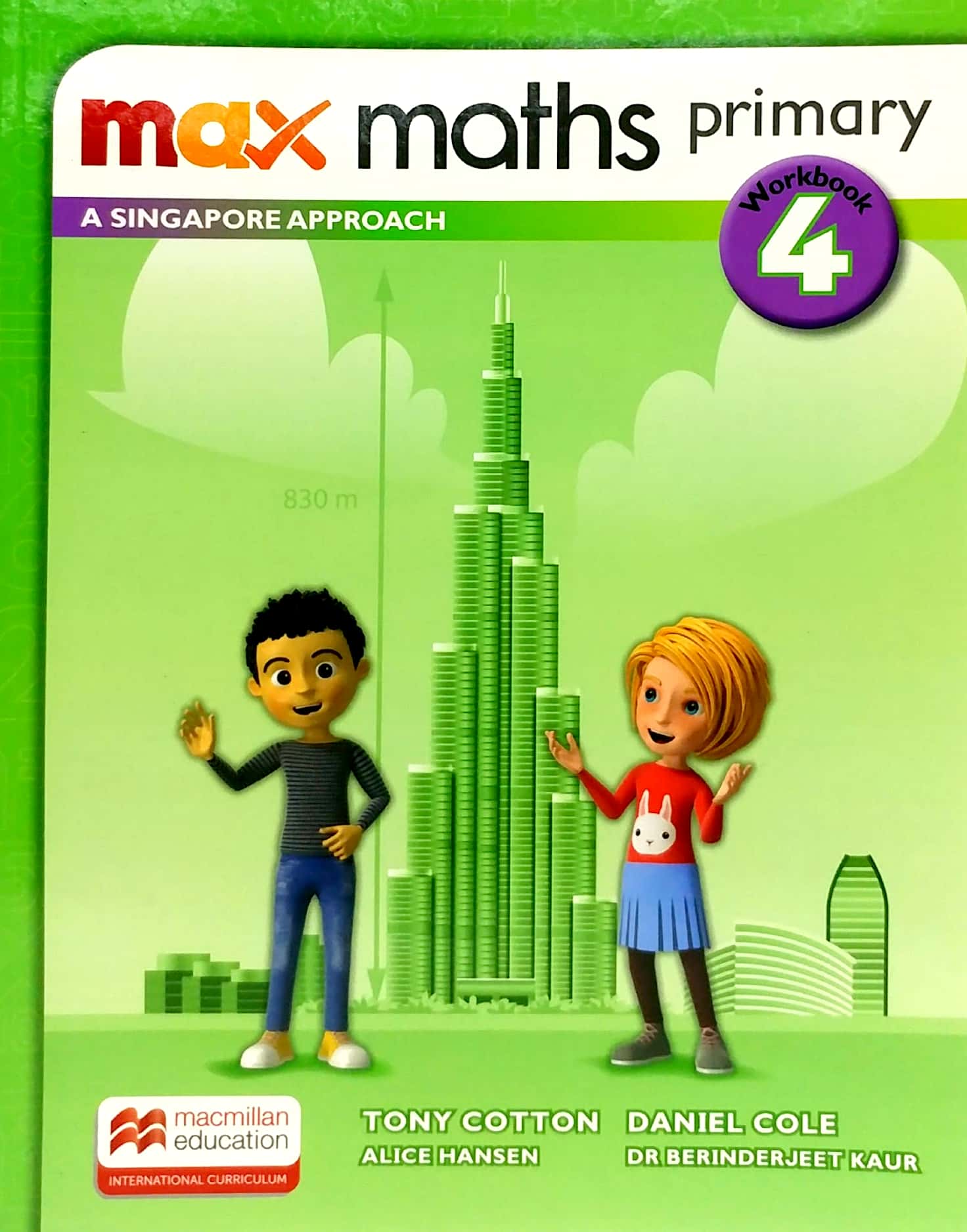 Max Maths Primary A Singapore Approach Grade 4 Workbook - FAHASA.COM