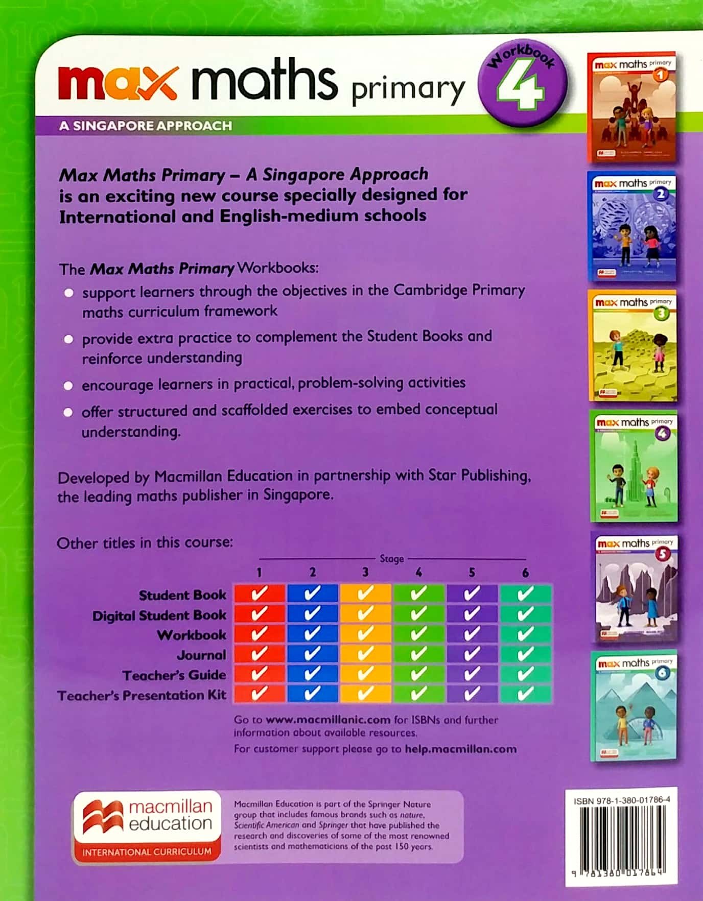 Max Maths Primary A Singapore Approach Grade 4 Workbook - FAHASA.COM
