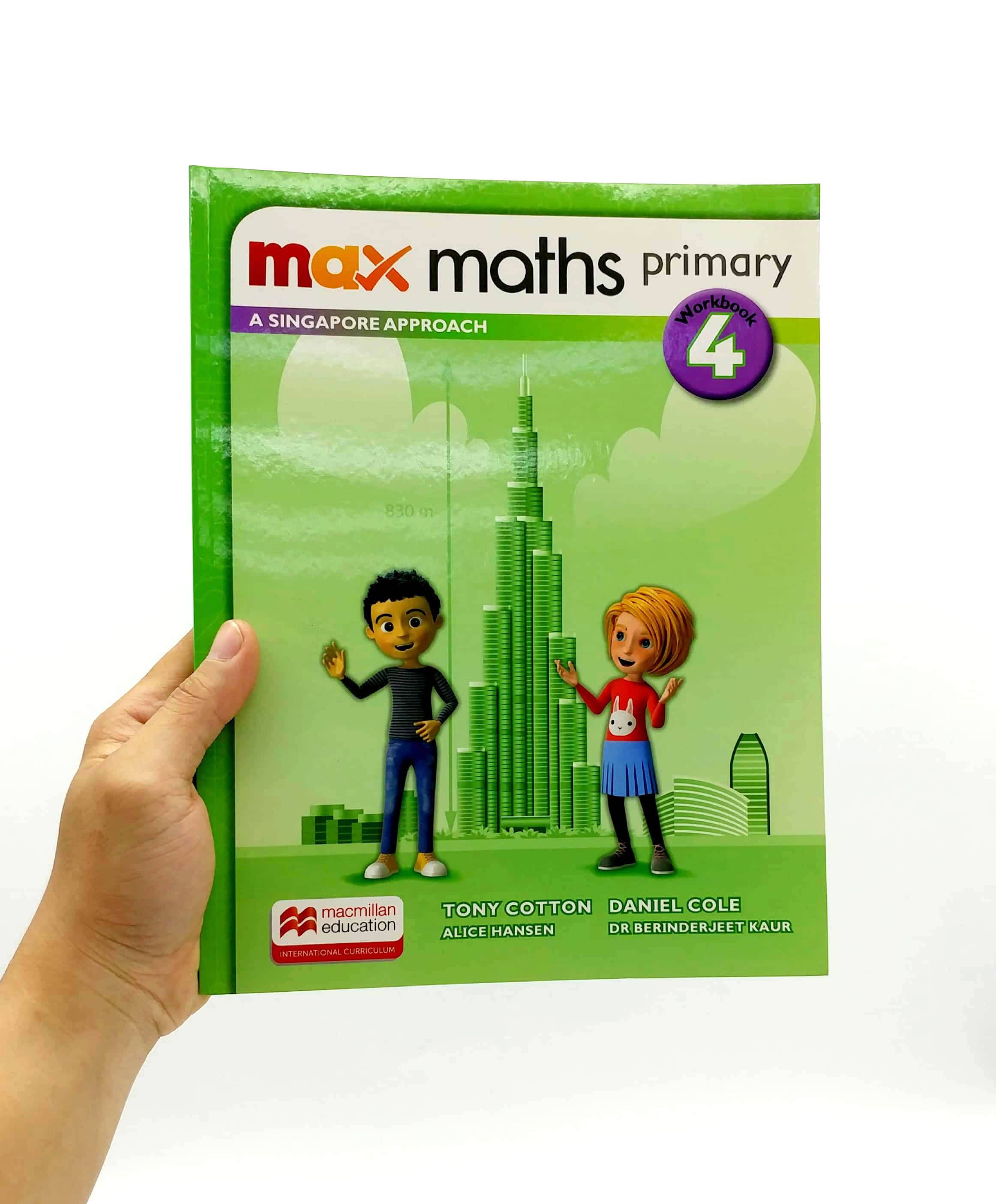 Max Maths Primary A Singapore Approach Grade 4 Workbook - FAHASA.COM