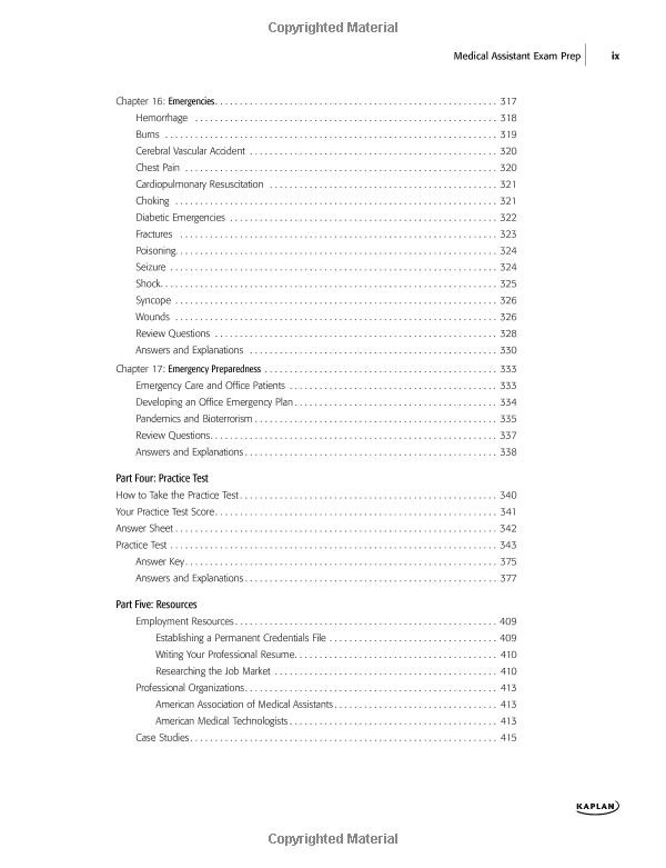 Medical Assistant Exam Prep: Practice Test + Proven Strategies (Kaplan ...