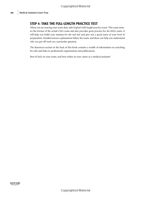 Medical Assistant Exam Prep: Practice Test + Proven Strategies (Kaplan ...