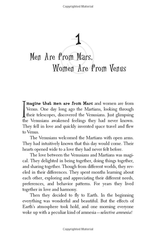 Men Are From Mars, Women Are From Venus - FAHASA.COM