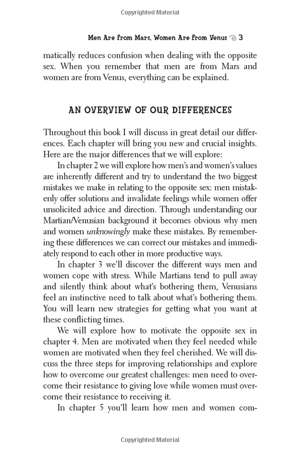 Men Are From Mars, Women Are From Venus - FAHASA.COM