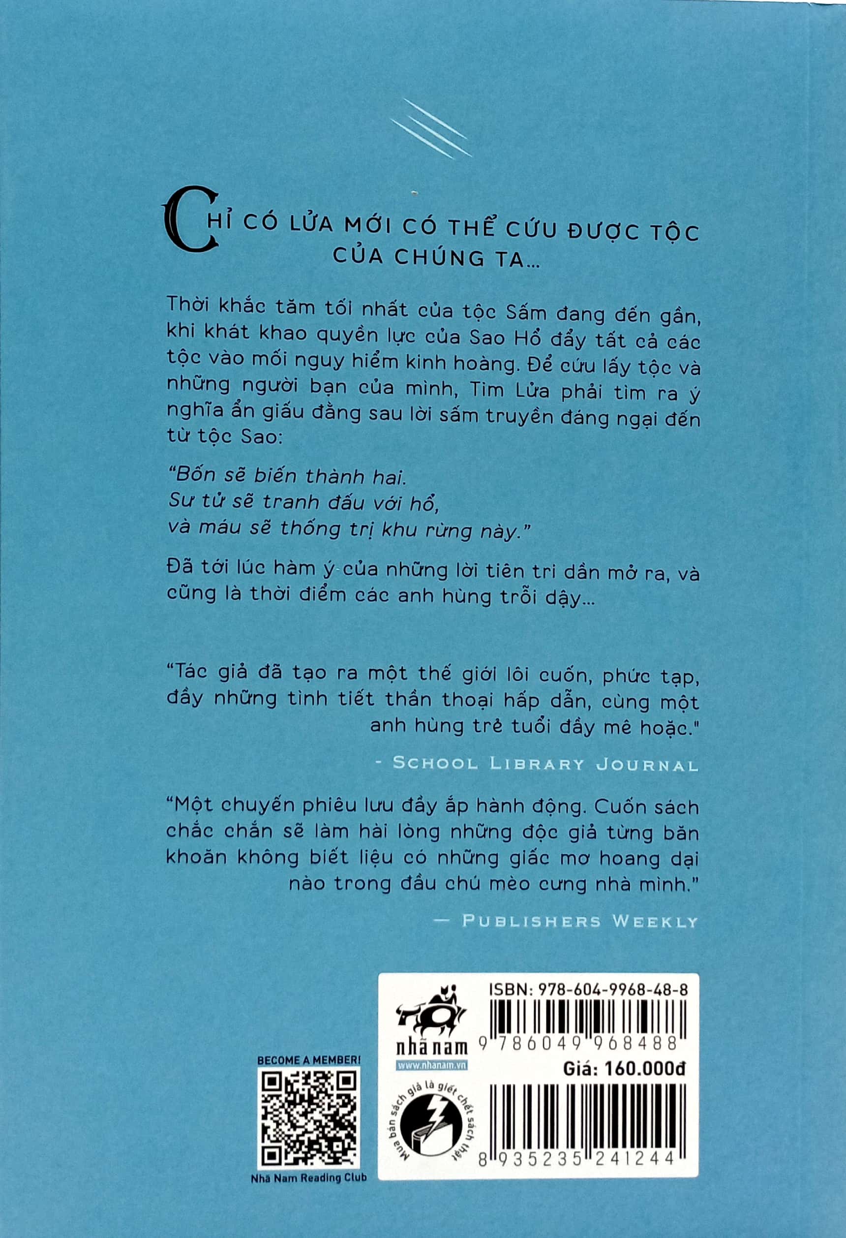 Sách Mèo Chiến Binh - Tập 6 - Thời Khắc Tăm Tối - FAHASA.COM