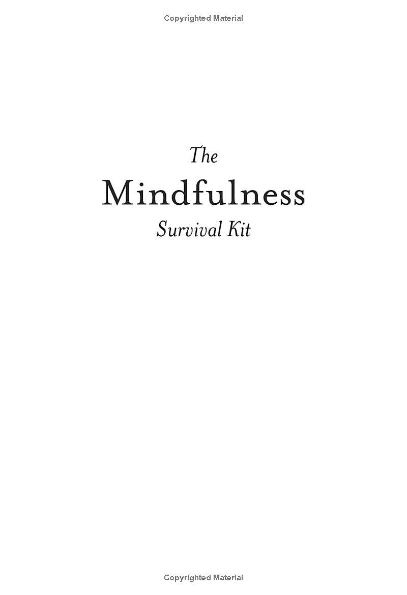 Mindfulness Survival Kit : Five Essential Practices - FAHASA.COM