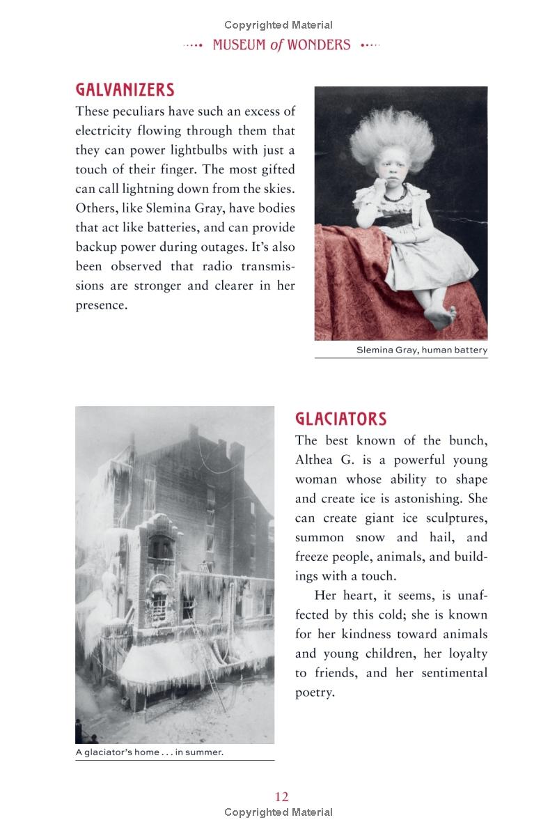 Miss Peregrine's Museum Of Wonders: An Indispensable Guide To The ...