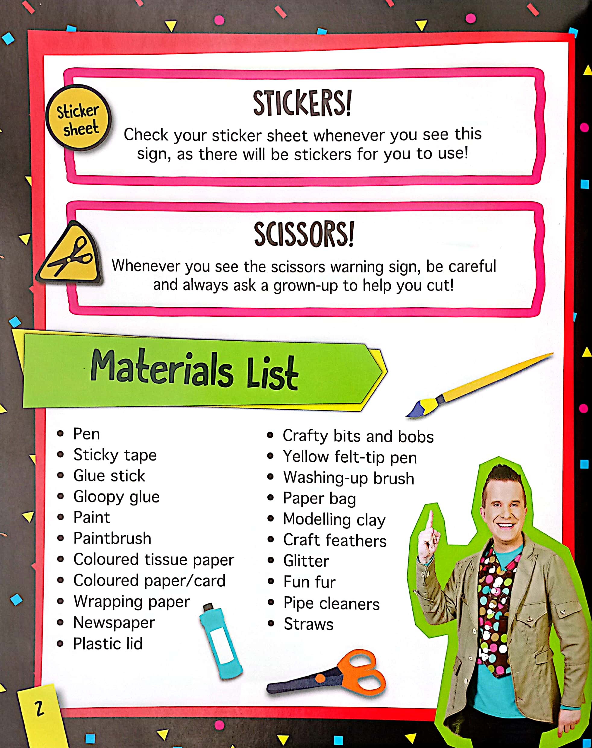 Mister Maker Giant Sticker And Activity Book - FAHASA.COM