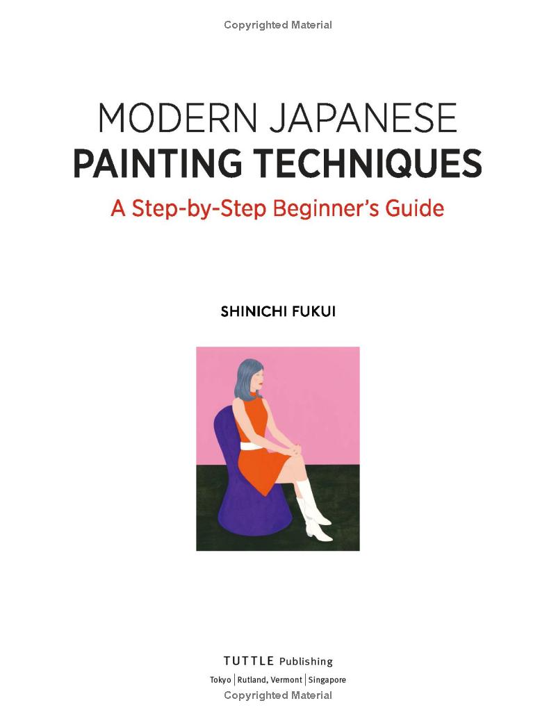 Modern Japanese Painting Techniques: A Step-By-Step Beginner's Guide PDF - Reds