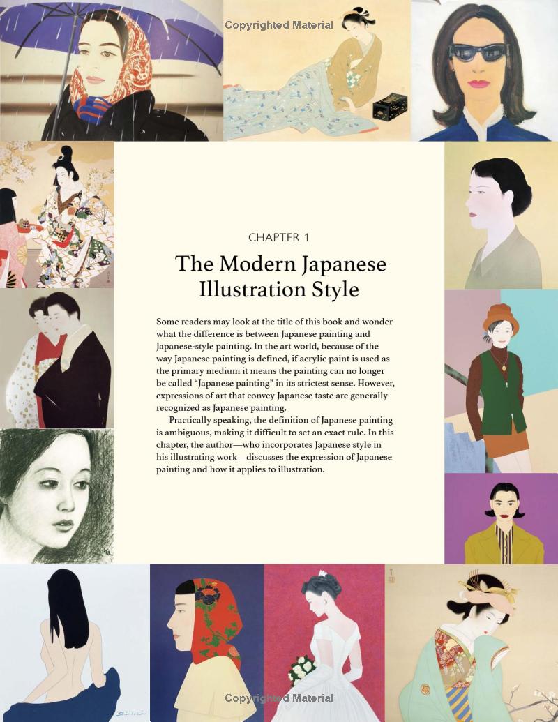 Modern Japanese Painting Techniques: A Step-By-Step Beginner's Guide PDF - Reds