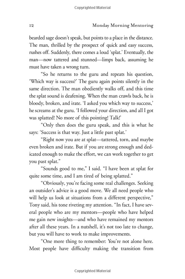Monday Morning Mentoring: Ten Lessons To Guide You Up The Ladder ...