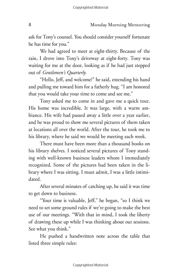 Monday Morning Mentoring: Ten Lessons To Guide You Up The Ladder ...