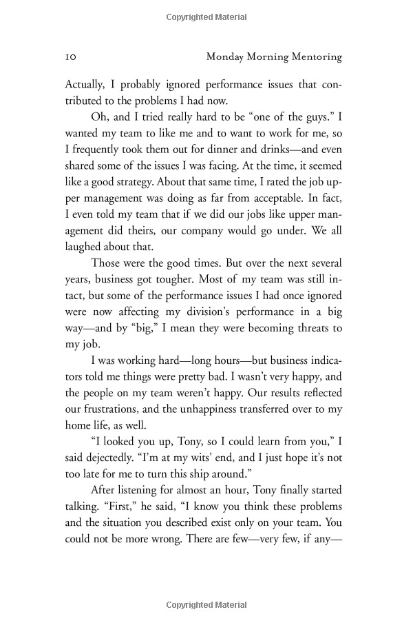 Monday Morning Mentoring: Ten Lessons To Guide You Up The Ladder ...