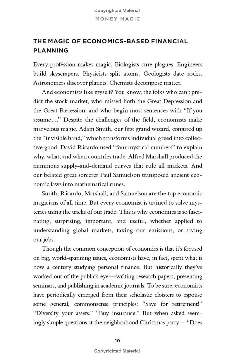 Money Magic: An Economist's Secrets To More Money, Less Risk, And A ...