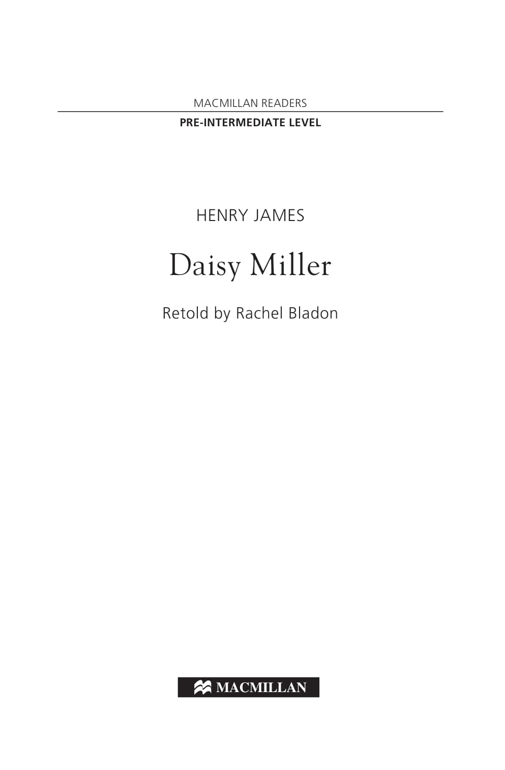 MR Daisy Miller (no CD) - FAHASA.COM
