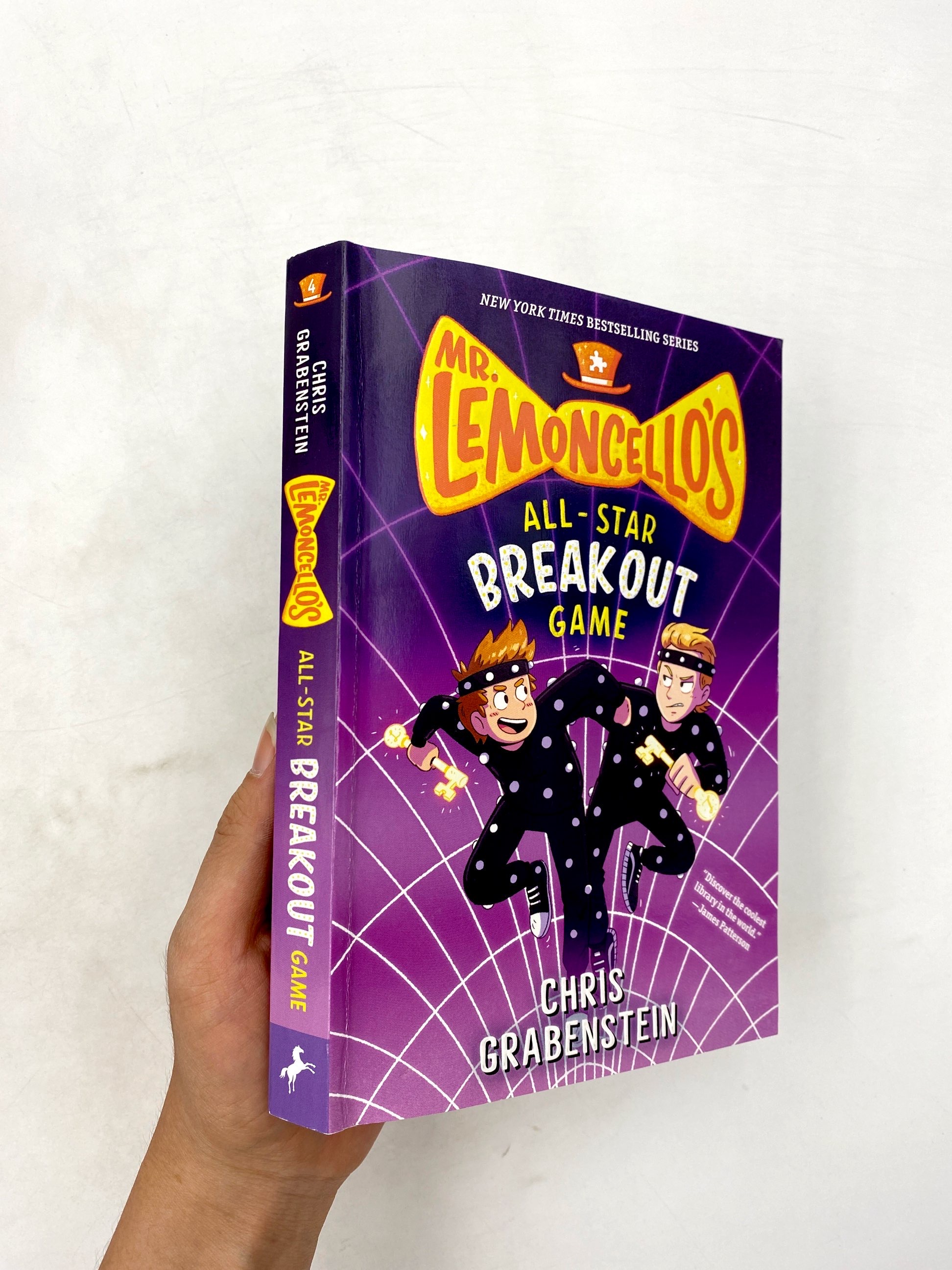 Mr. Lemoncello's Library 4: Mr. Lemoncello's All-Star Breakout Game