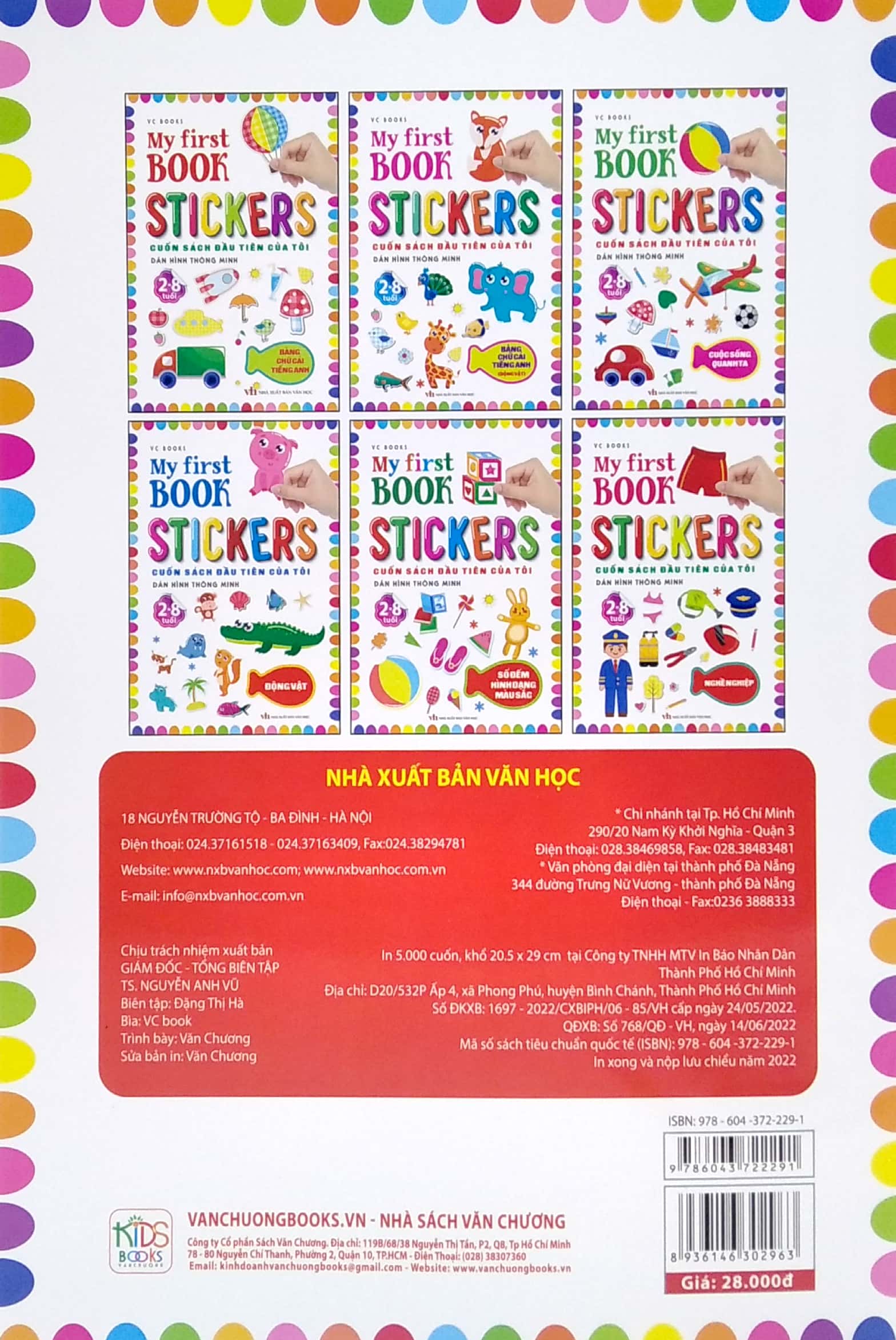 Sách My First Book Stickers - Nghề Nghiệp - FAHASA.COM
